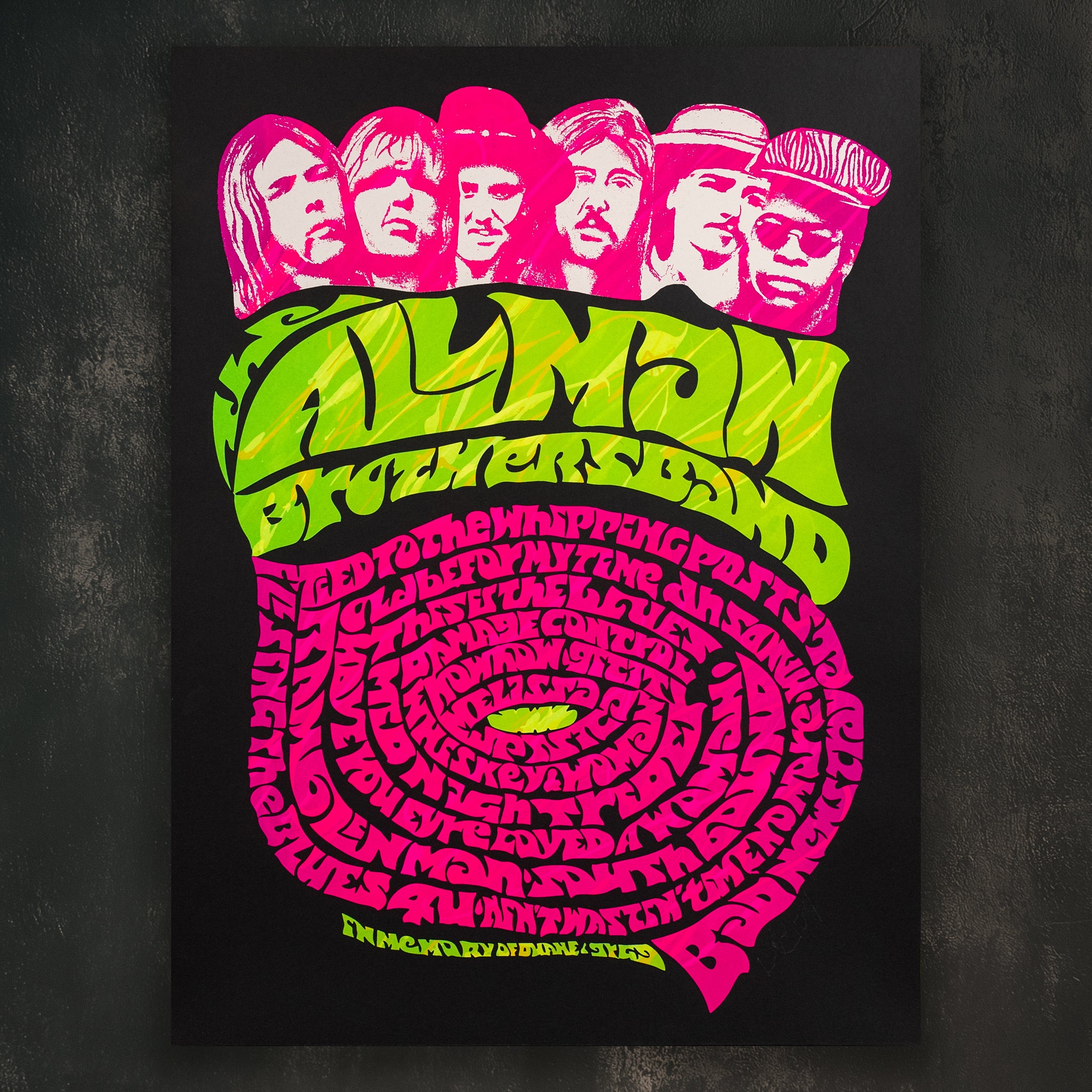 The Allman Brothers Band Poster – Blackhammer Revival